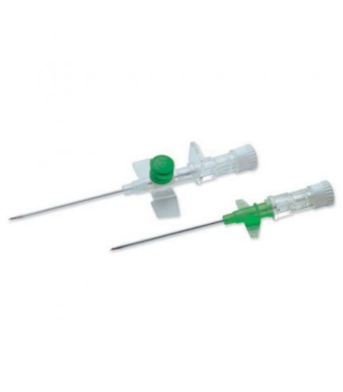 Green I.V Catheter / Cannula [Straight Pen Type Shape] – Click Enterprises